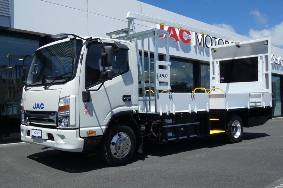 JAC New Zealand 100% EV Trucks